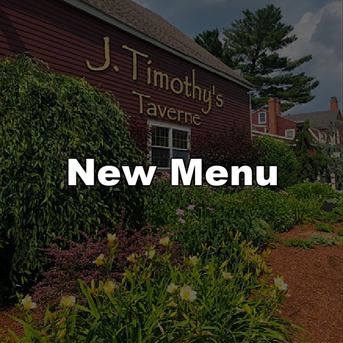 New Updated Menu - jtimothys.com