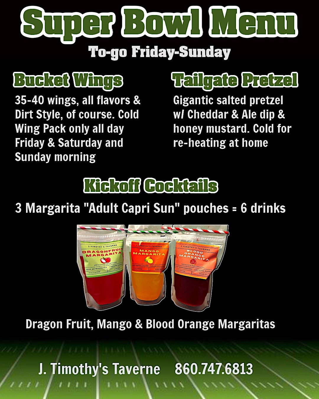 Super Bowl Weekend 2025 - jtimothys.com