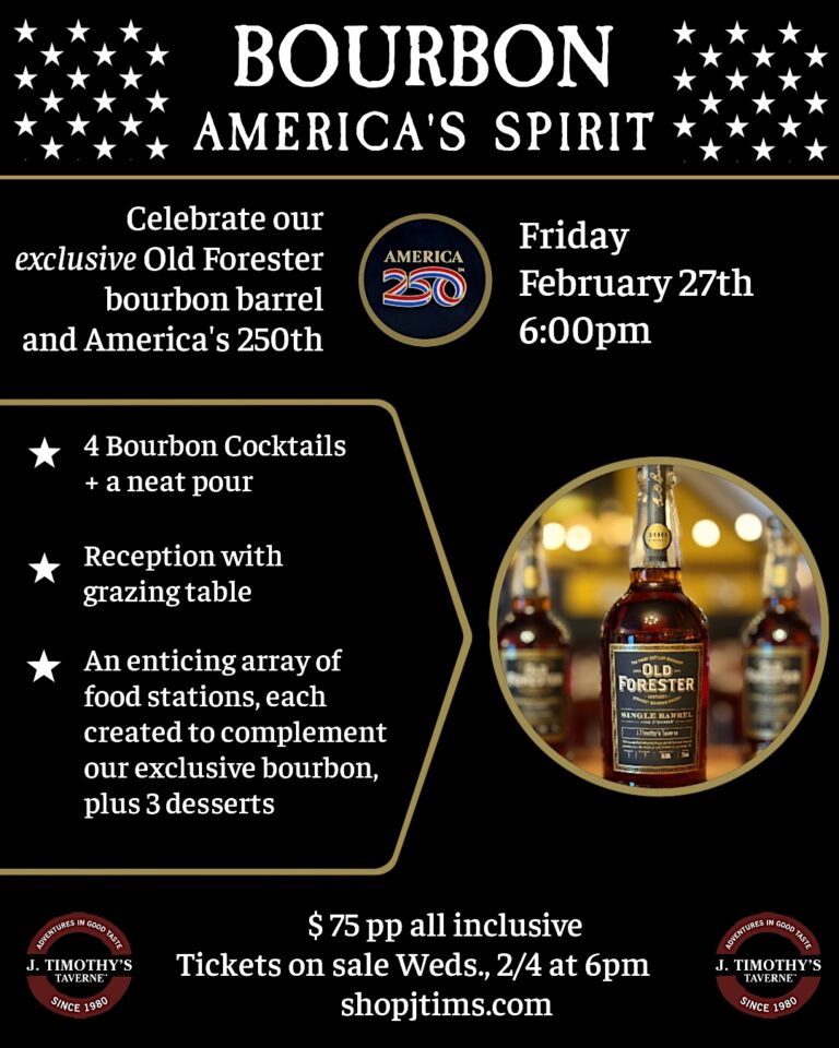 Bourbon Celebration - jtimothys.com